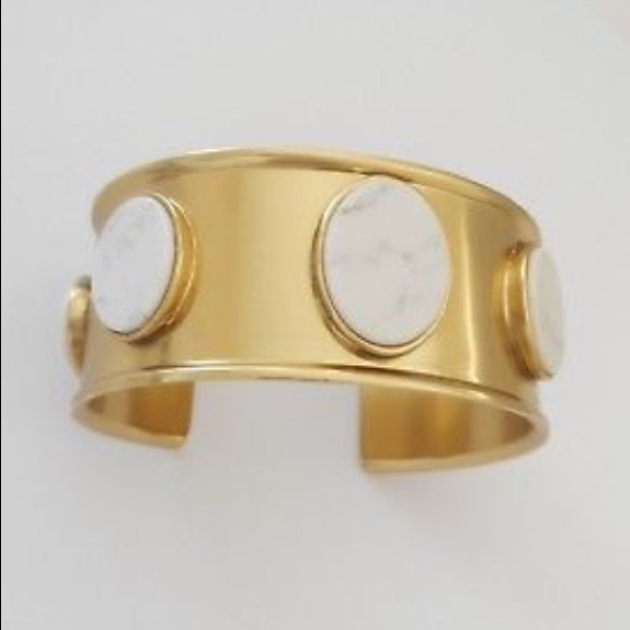 kate spade | Jewelry | Kate Spade Gold Marble Cuff | Poshmark
